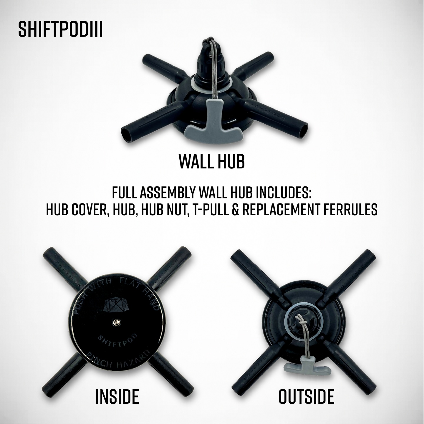 SHIFTPODIII Hub Parts